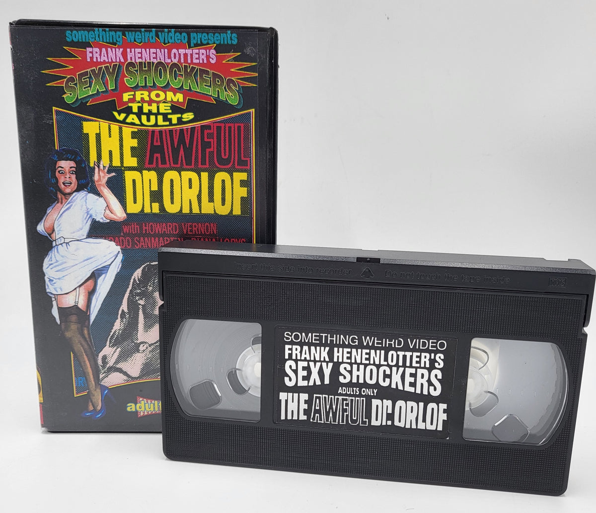 Awful Dr. Orlof VHS Something Weird – SRS Cinema LLC