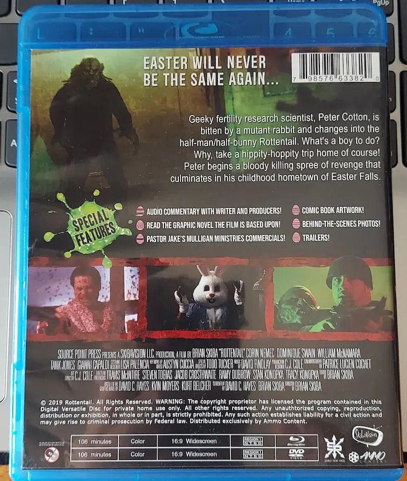 Rottentail Special 2 Disc Limited Edition Blu-ray - Signed!! – SRS ...