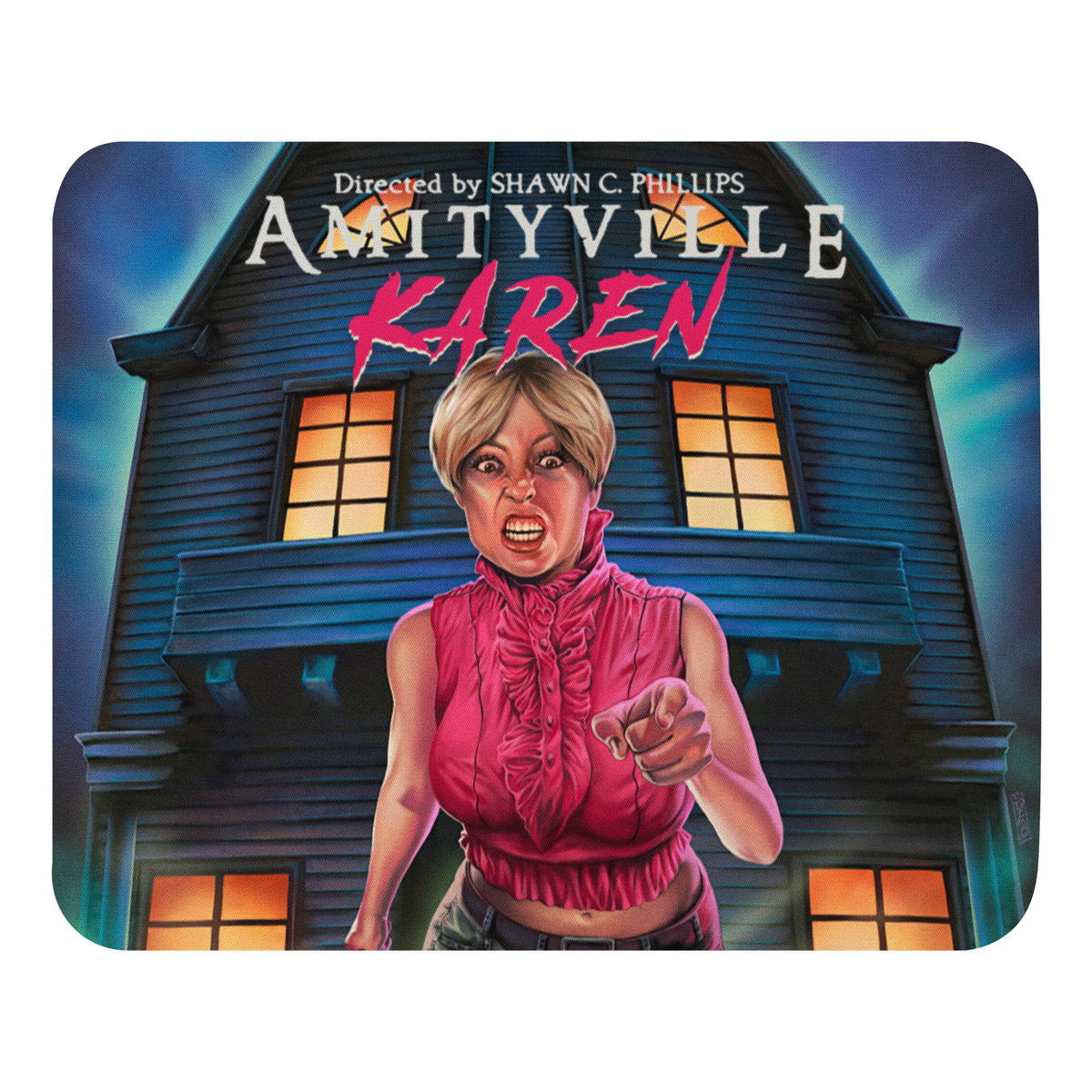 Amityville Karen Mouse pad – SRS Cinema LLC